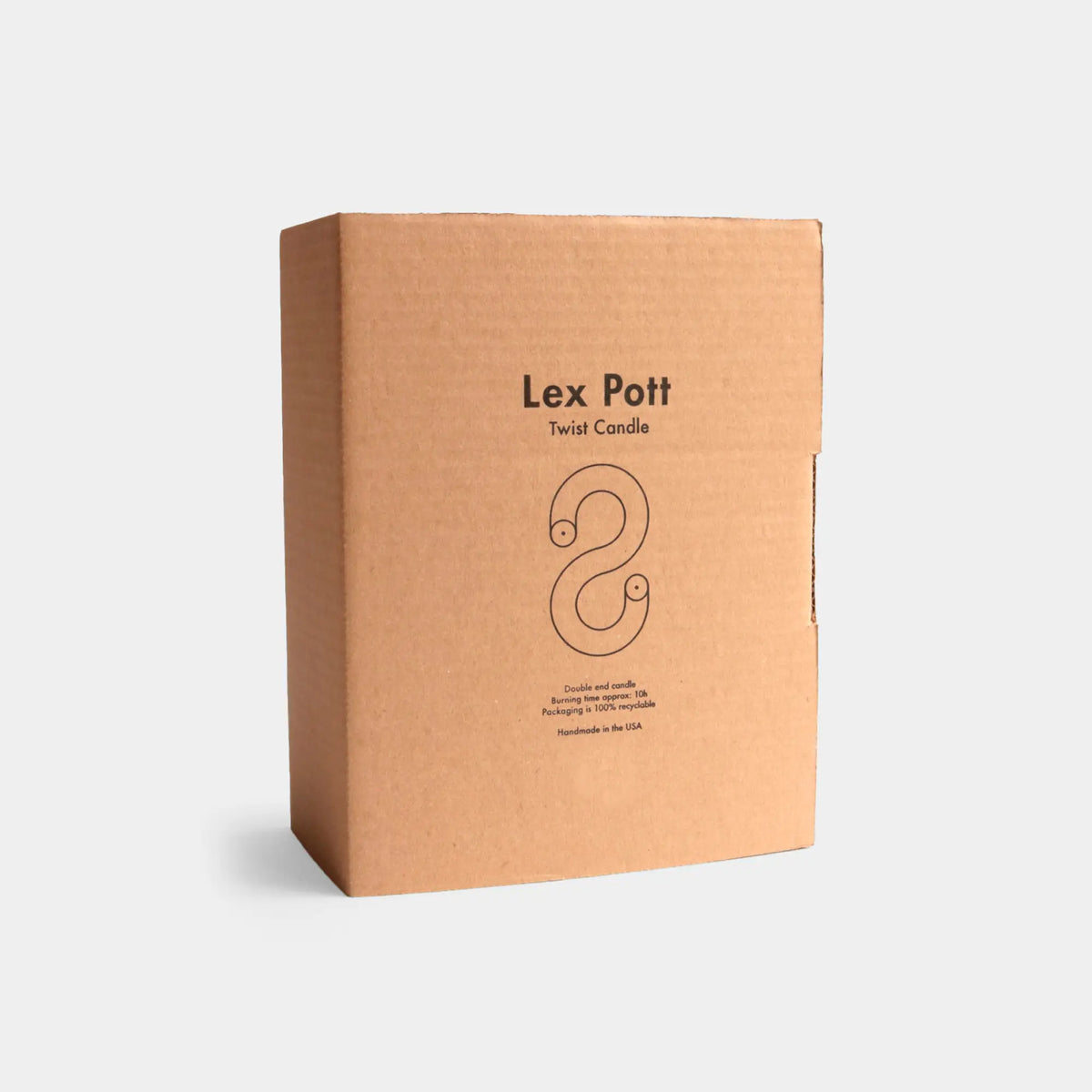 Lex Pott Honey Twist | Sculptural Candle | Hollianna – Hollianna Interiors