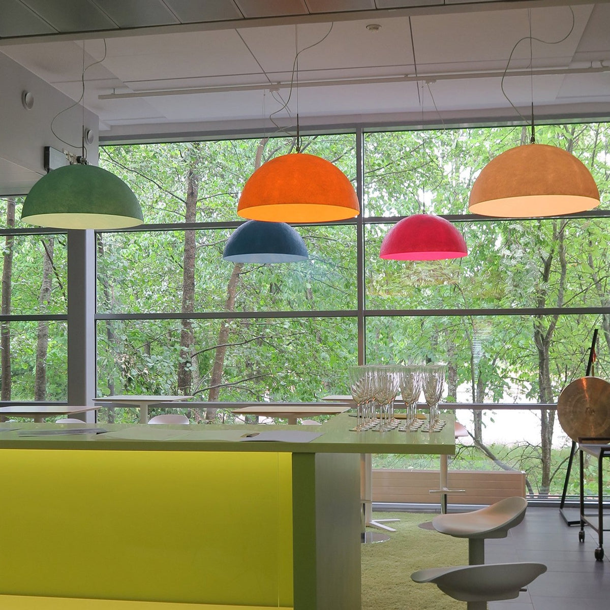 In-es.artdesign Mezza Luna 1 Nebulite | Ceiling Pendant Light ...